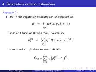Predictive mean-matching2 | PPT
