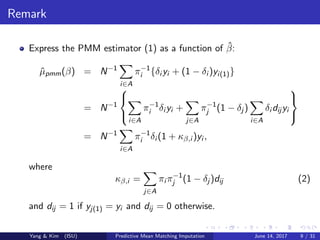 Predictive mean-matching2 | PPT
