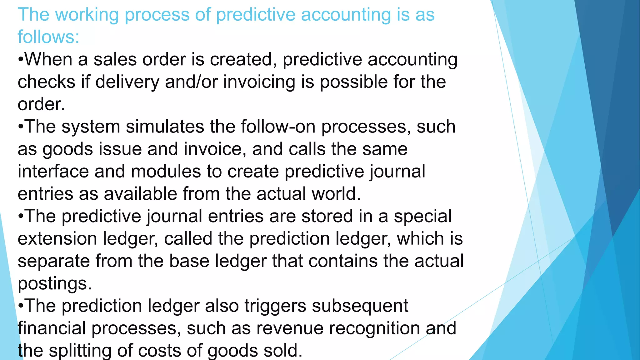 Priyanka S Predictive Accounting | PPTX | Business Accounting & Finance | Business