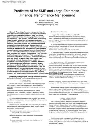 Predictive AI for SME and Large Enterprise Financial Performance ...