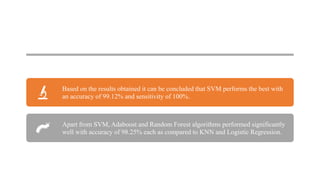 Predictive Analysis of Breast Cancer Detection using Classification ...