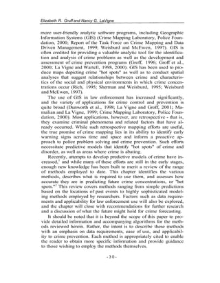 Predictive analysis of crime forecasting | PDF | Geography | Science