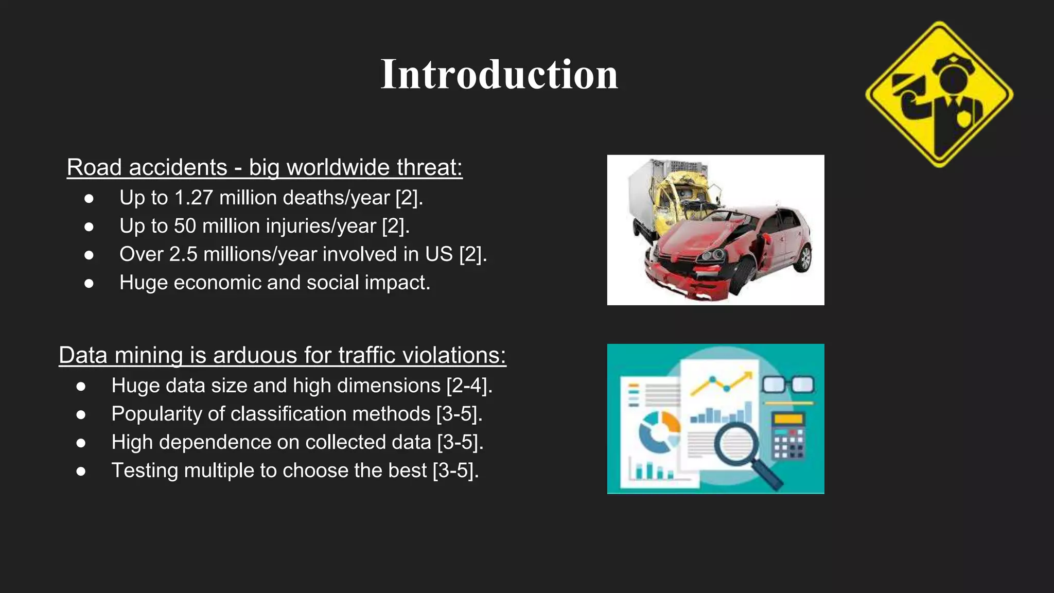 Predictive analysis of traffic violations | PPT