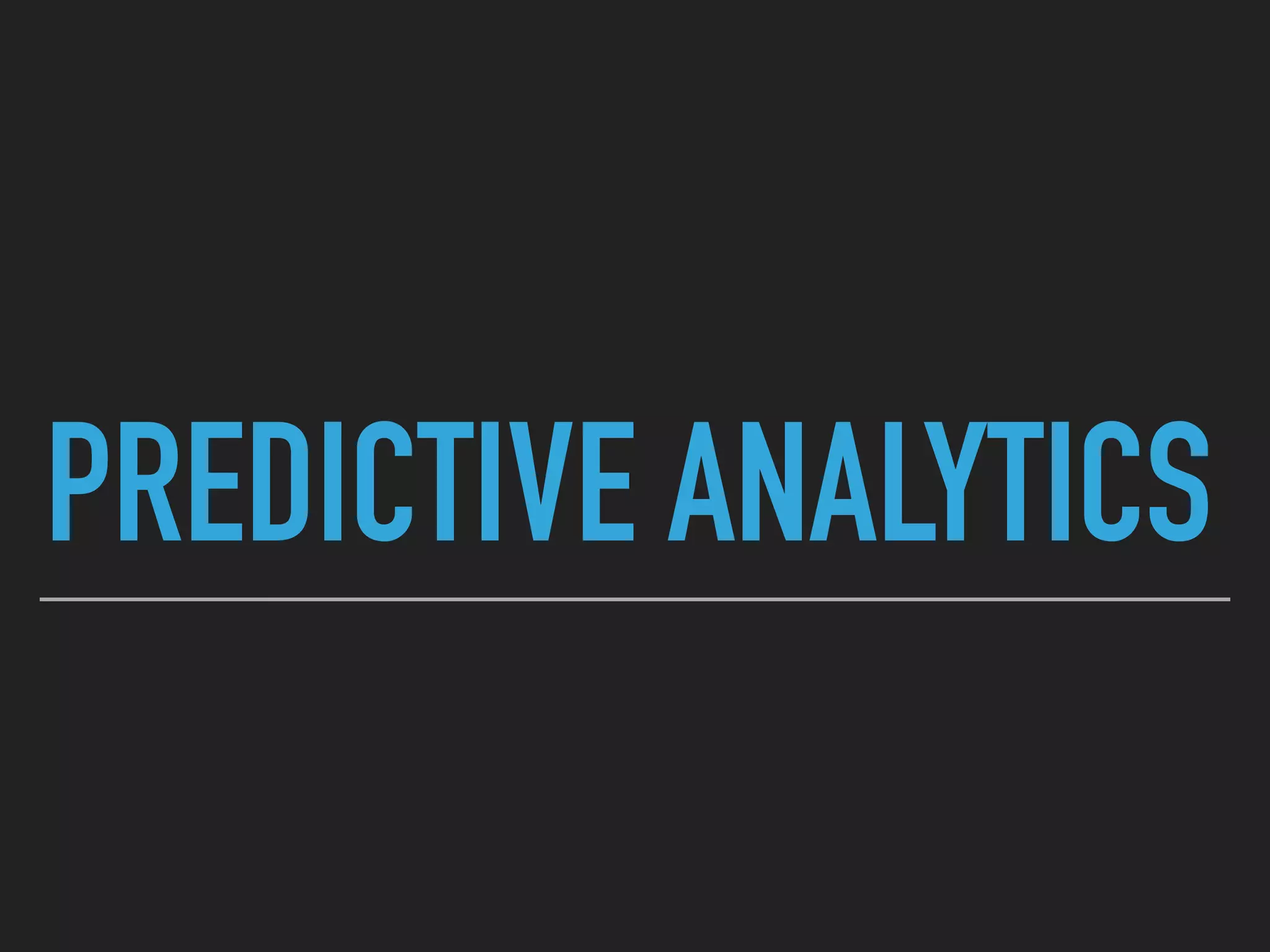 Predictive analytics | PDF