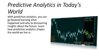 Predictive analytics | PPTX | Databases | Computer Software and ...