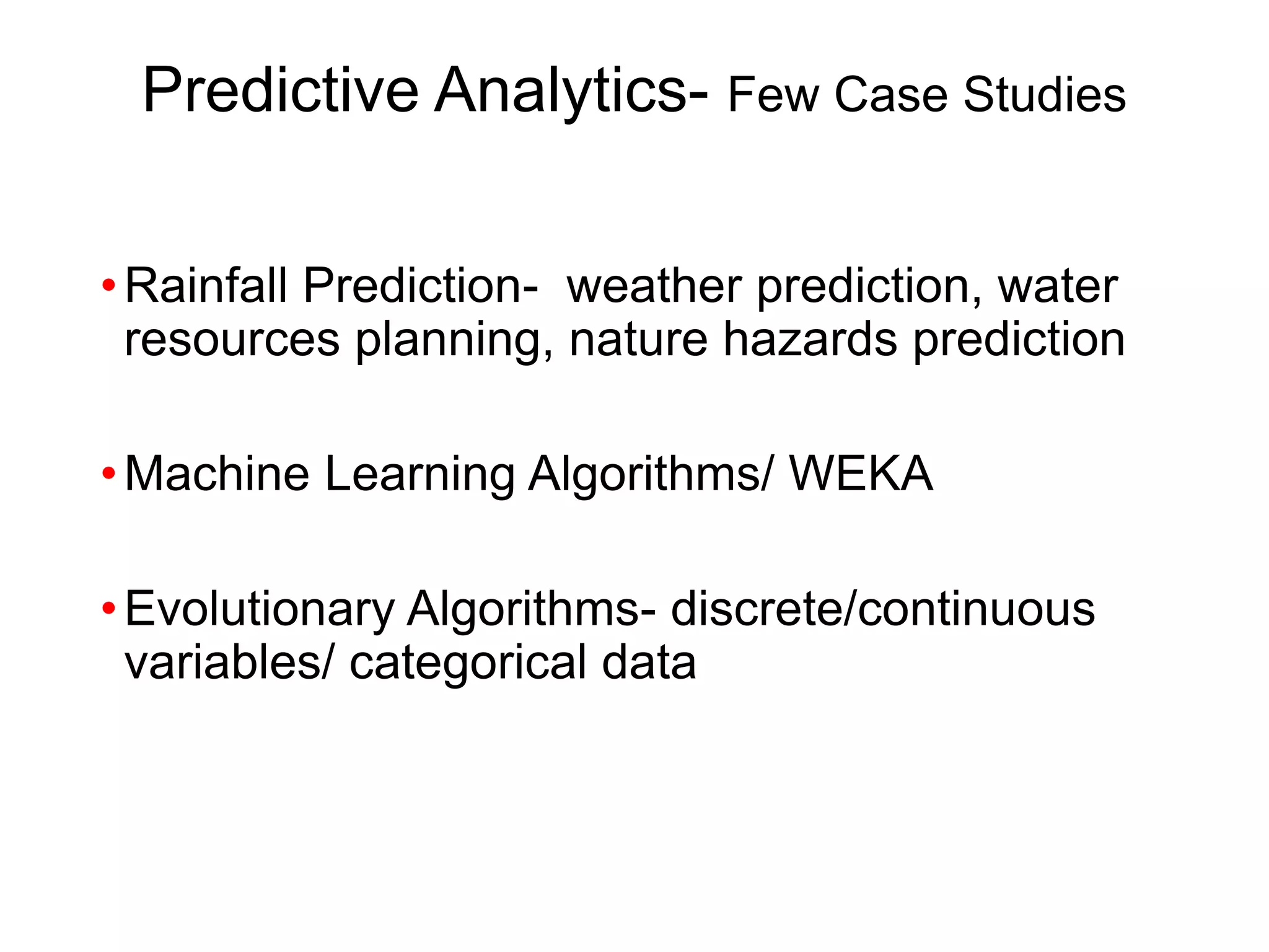 Predictive Analytics | PPTX