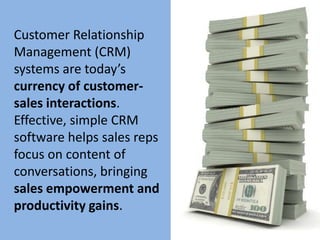 Predictive analytics and new CRM systems | PPTX