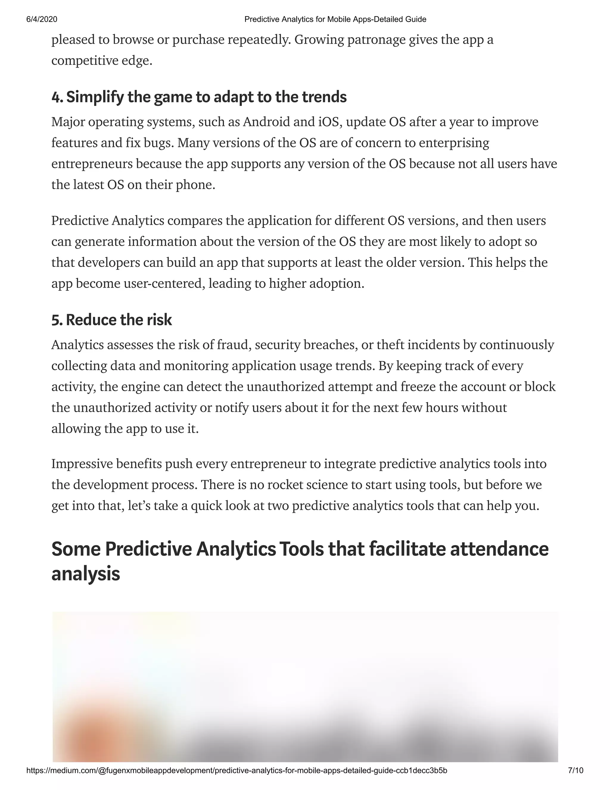 Predictive Analytics For Mobile Apps Detailed Guide Pdf