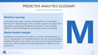 Predictive Analytics Glossary | PPT