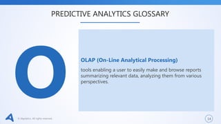 Predictive Analytics Glossary | PPT