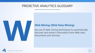 Predictive Analytics Glossary | PPT