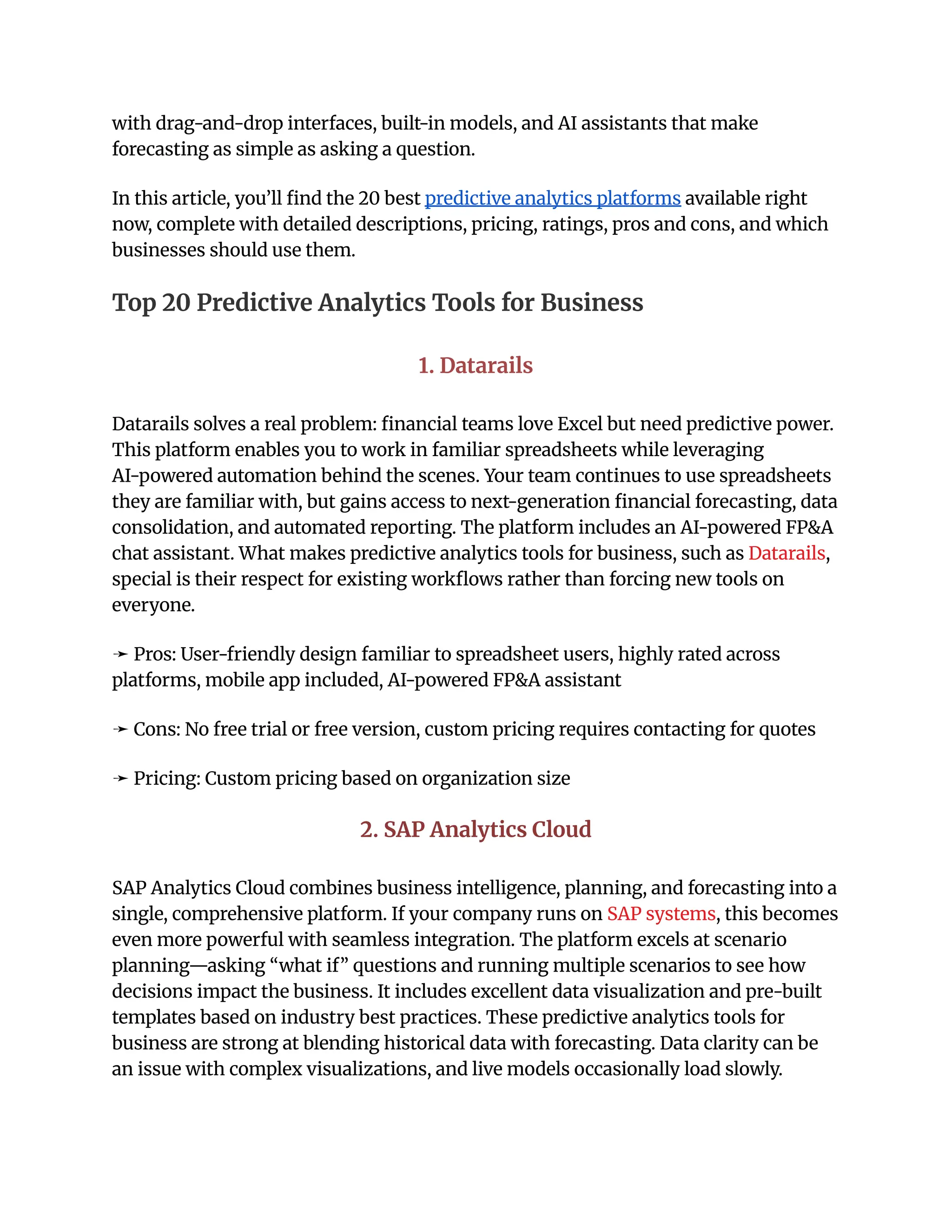 Predictive Analytics Tools for Business Built for Fast, Simple Forecasting.pdf