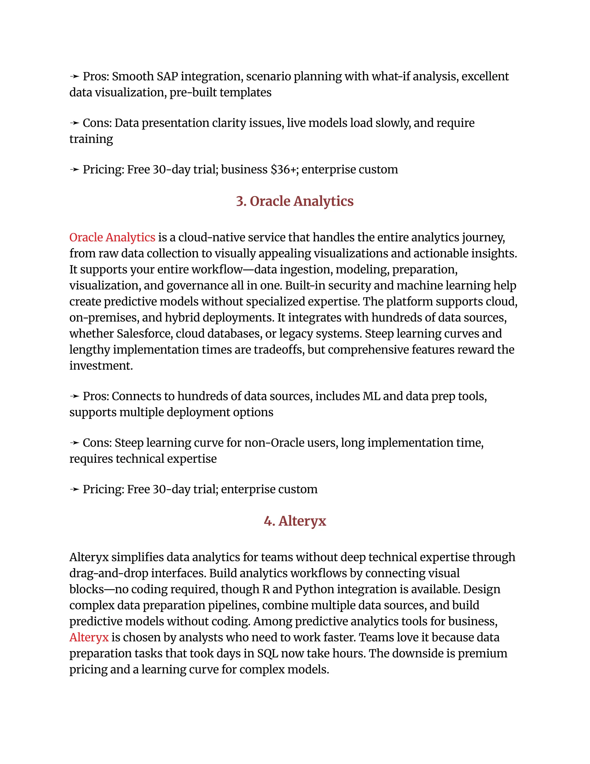 Predictive Analytics Tools for Business Built for Fast, Simple ...