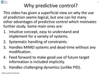 Predictive control 1 introduction | PPTX