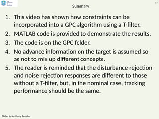 predictive control with constraints 5-5 - GPC with t-filter.pptx