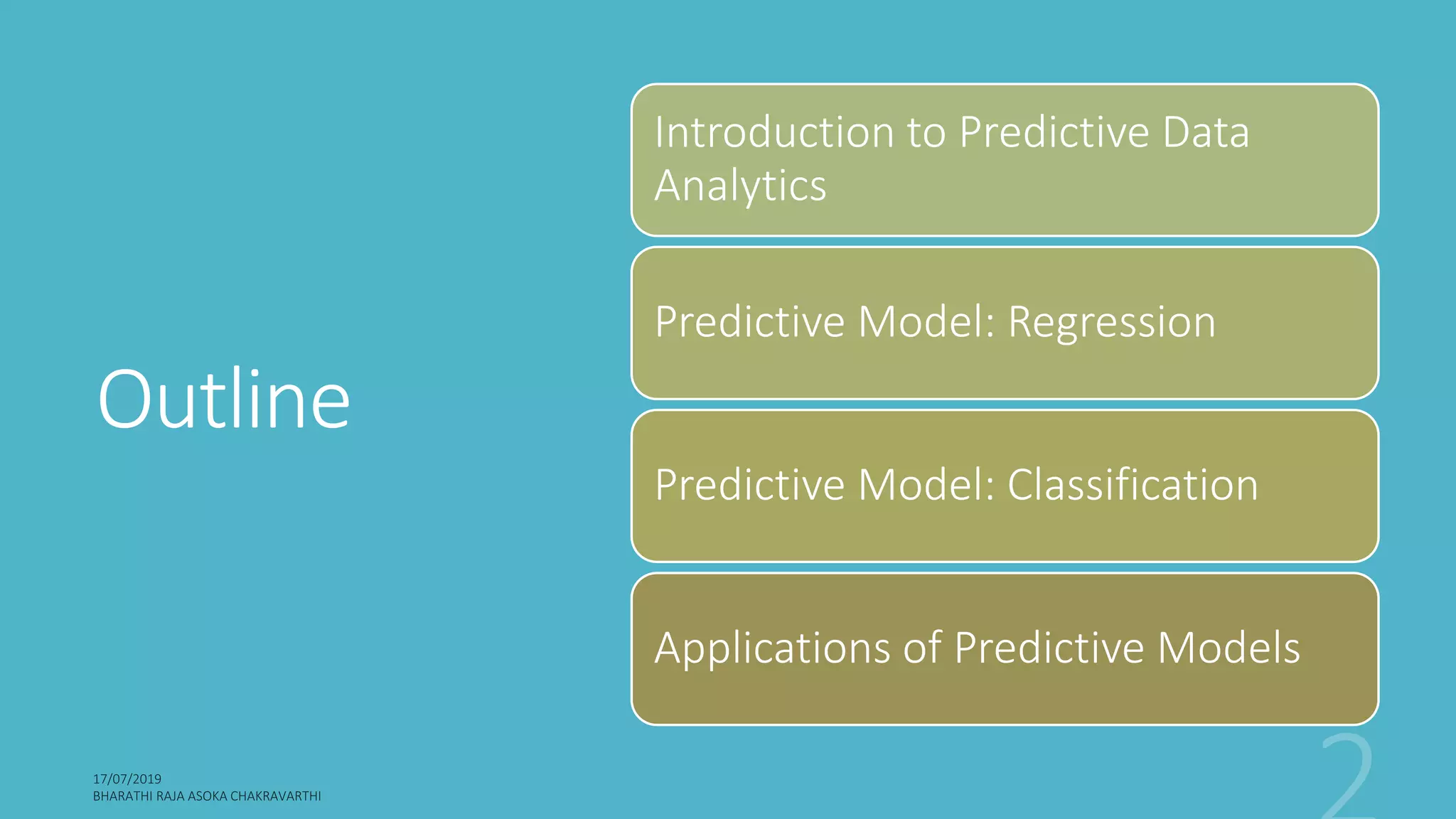 Predictive data analytics models and their applications | PDF | Web Development | Internet