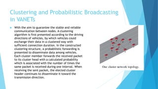 Predictive Data Dissemination in Vanet | PPT