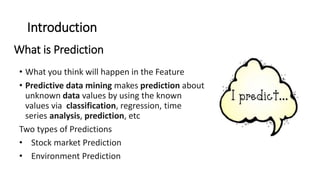 Predictive data mining | PPTX | Stocks and Bonds | Personal Investing
