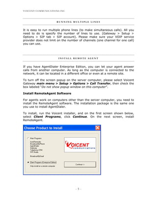 Predictive dialer setup guide | PDF