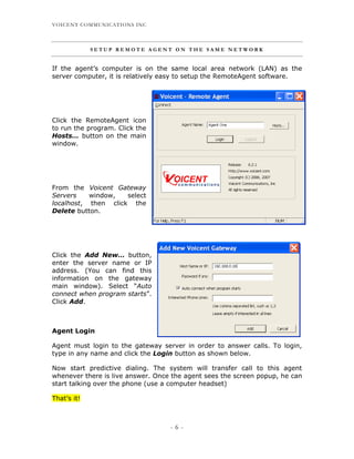 Predictive dialer setup guide | PDF