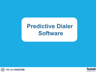 Why use Predictive dialer software? | PPT