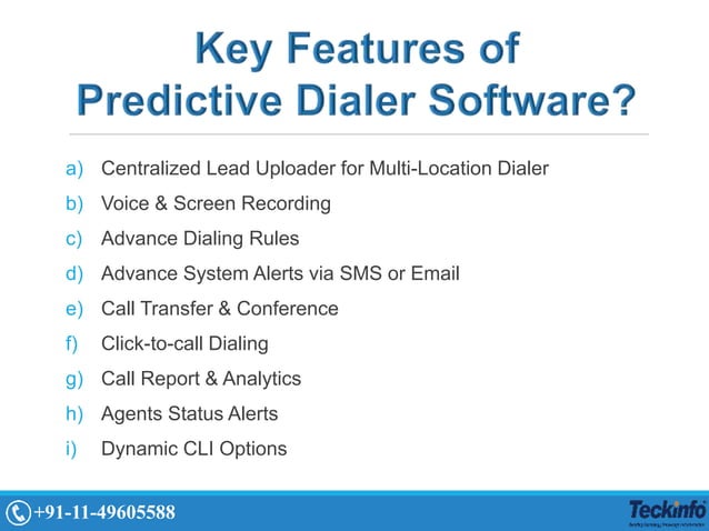 Why use Predictive dialer software? | PPT