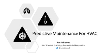 Predictive Maintenance In HVAC Industry | PDF