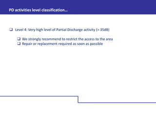 Partial Discharge Test - Switchgear | PPTX