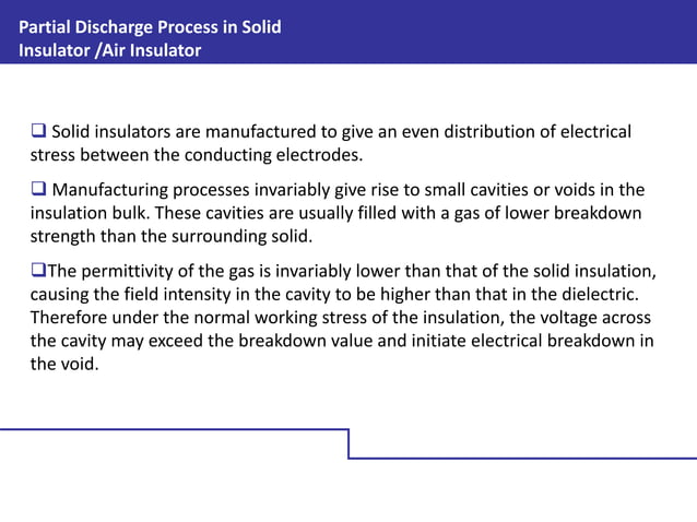 Partial Discharge Test - Switchgear | PPTX