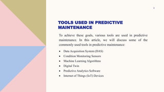 Predictive Maintenance Tools.pptx