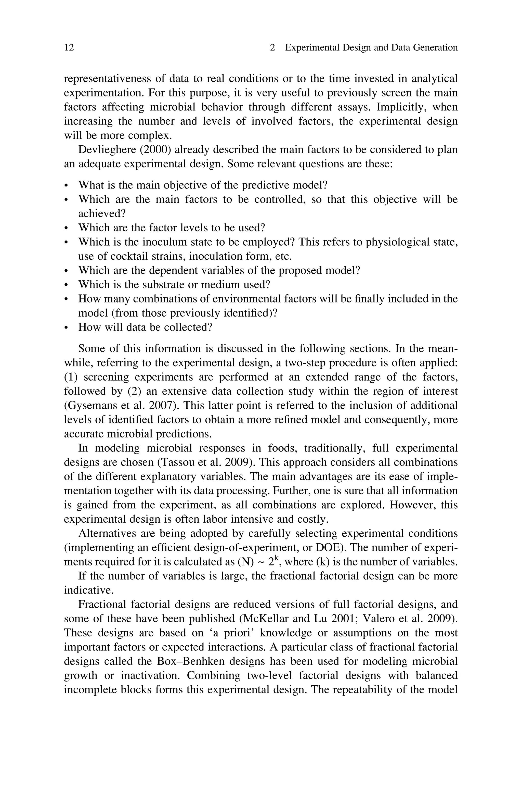 Predictive microbiology in foods | PDF