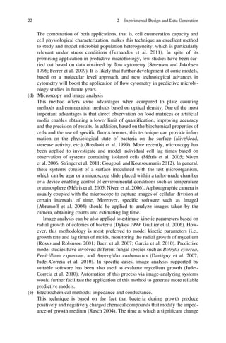 Predictive microbiology in foods | PDF