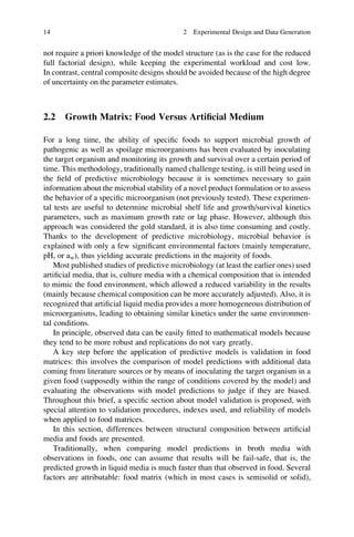 Predictive microbiology in foods | PDF