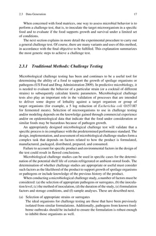 Predictive microbiology in foods | PDF