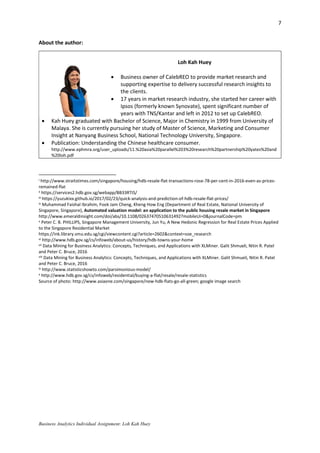 Predictive modeling for resale hdb evaluation price | PDF