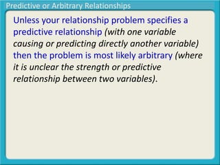 Predictive or arbitrary | PPT