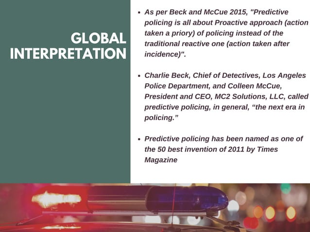 Predictive Policing - How Emerging Technologies Are Helping Prevent ...