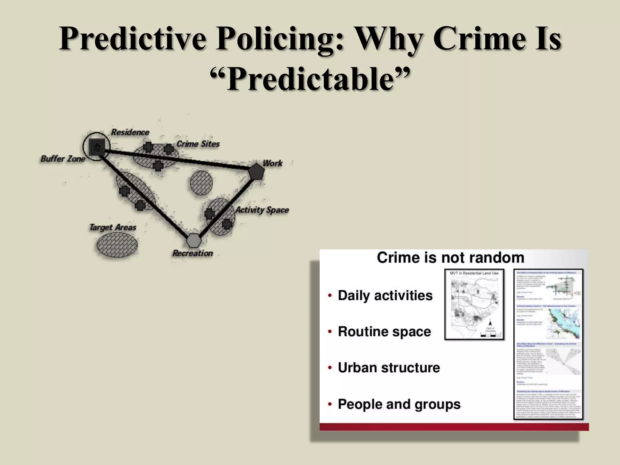 Predictive Policing | PPTX | Crime & Harmful Acts to Individuals ...