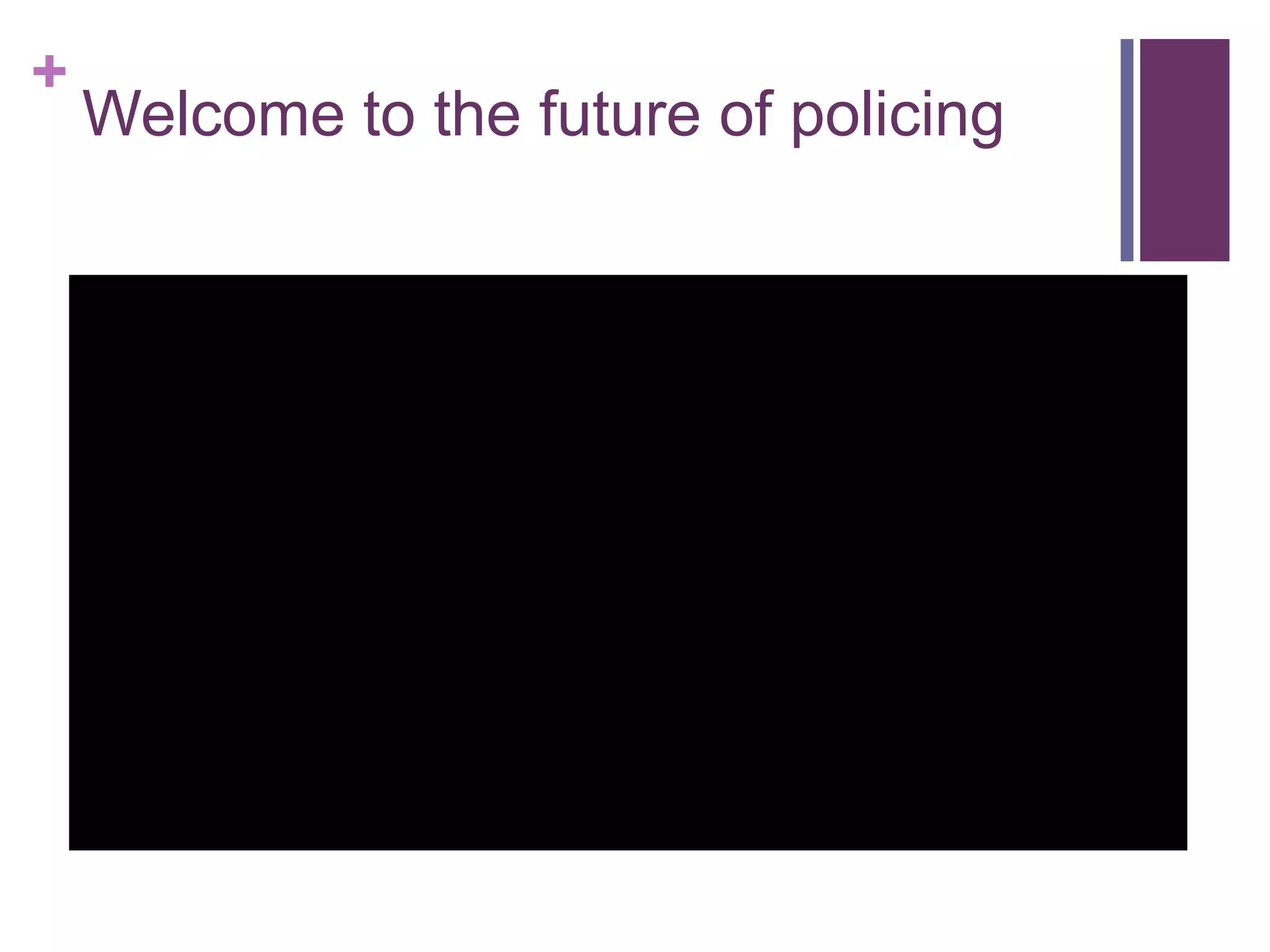 Predictive policing computational thinking show and tell | PPTX