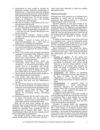 Predictive Pre-Testing: A New Model for Ad Pre-Testing Based on ...