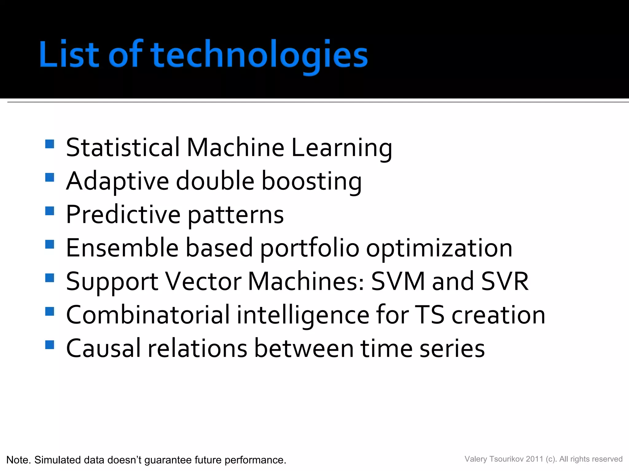 Predictive stat arb | PPT
