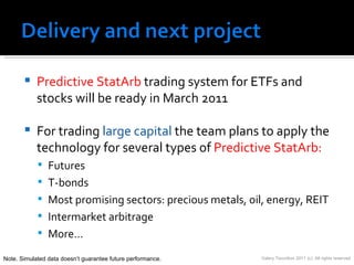 Predictive stat arb | PPT