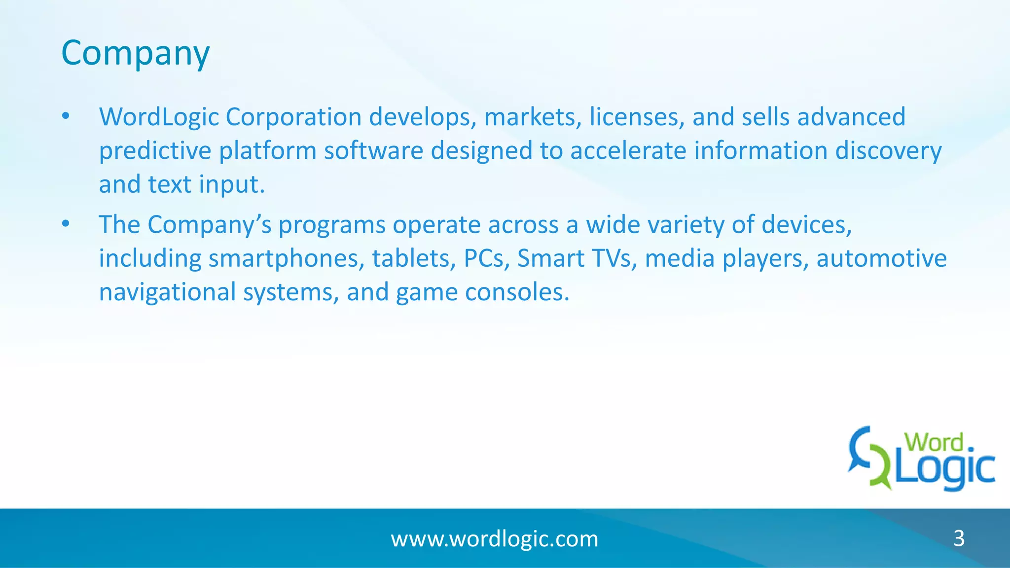Predictive Text Keyboard for Android and Reach Technology – WordLogic ...
