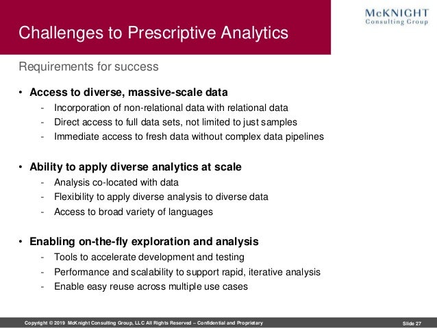 Predictive vs Prescriptive Analytics
