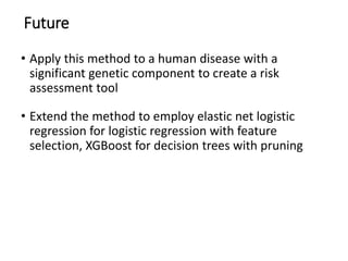 Predicting phenotype from genotype with machine learning | PPT