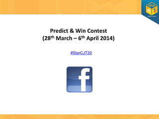 STAR CJ Predict & Win Contest | PPSX