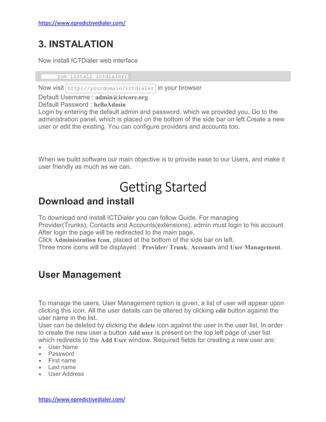 Prediective dialer-installation-guide | PDF