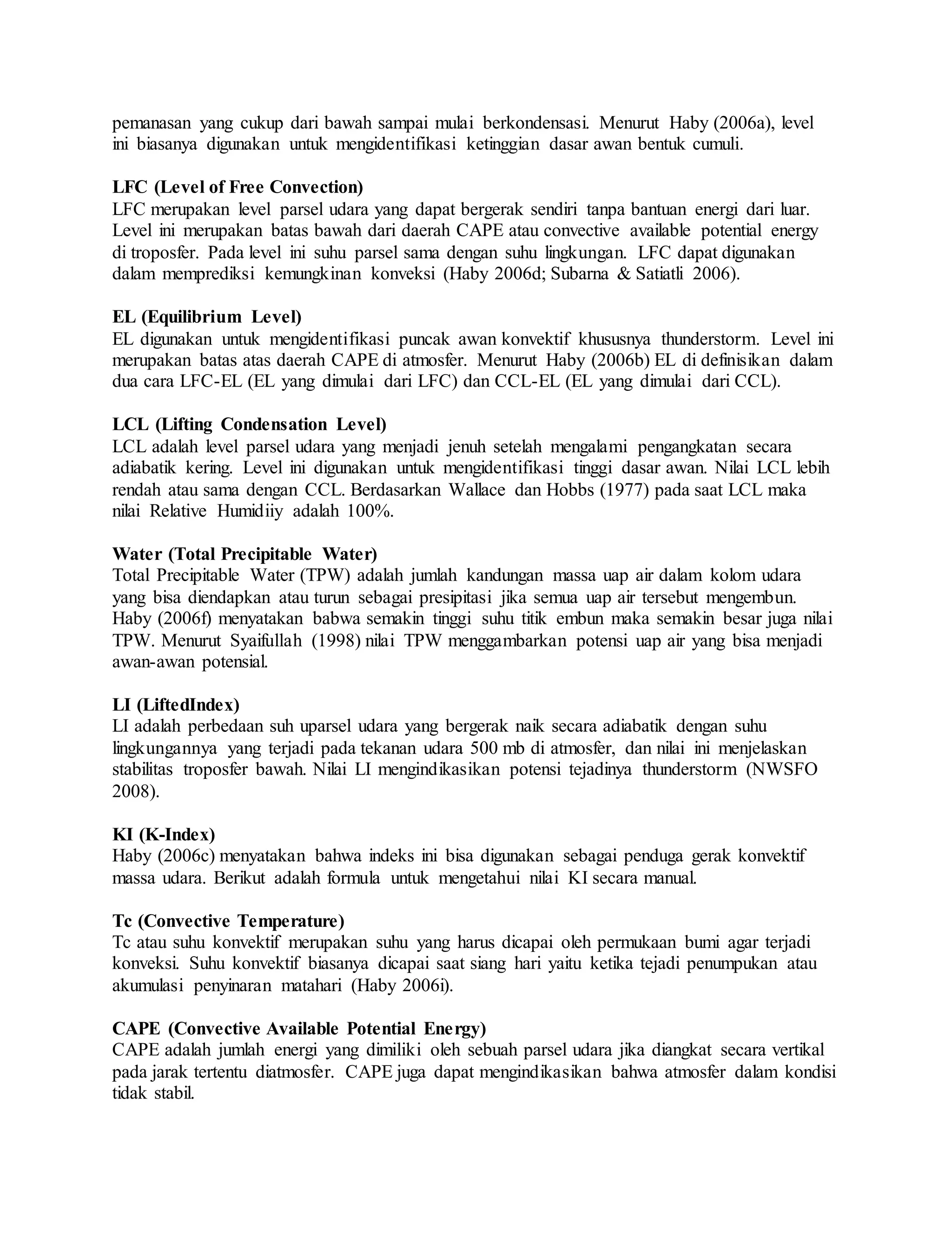 Prediksi hujan dengan perangkat lunak raob | DOCX