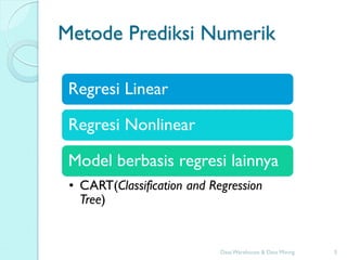 Prediksi numerik | PDF