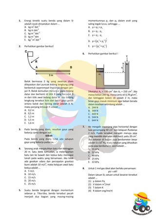 PREDIKSI SBMPTN 2018 TKD FISIKA | PDF